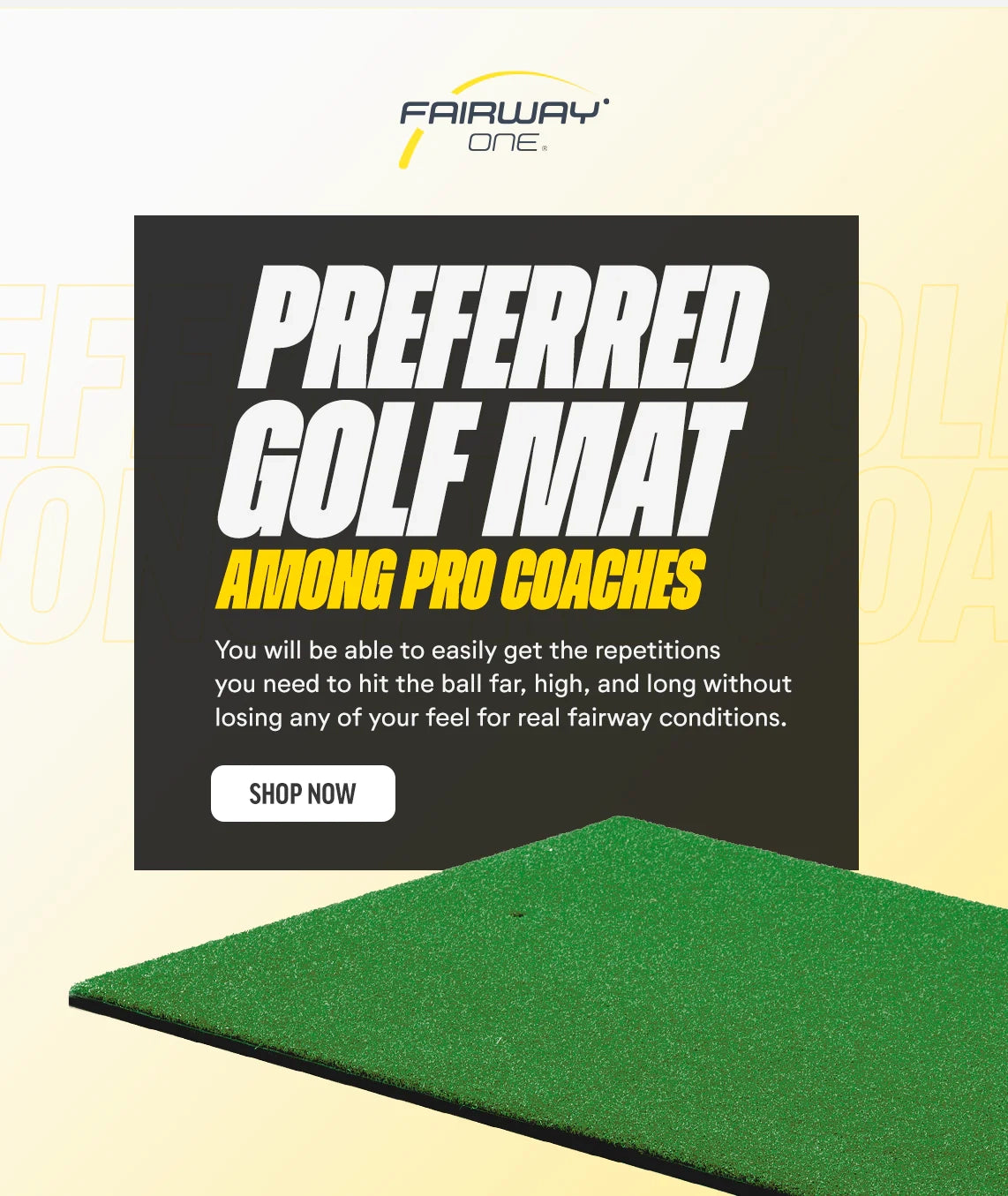 World's Best Golf Mats | Trusted By Pro Coaches